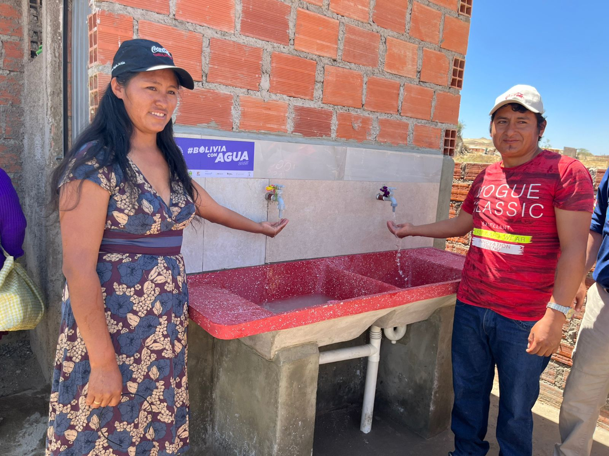 Bolivia con agua inaugura sistemas de agua potable en cuatro barrios de ...